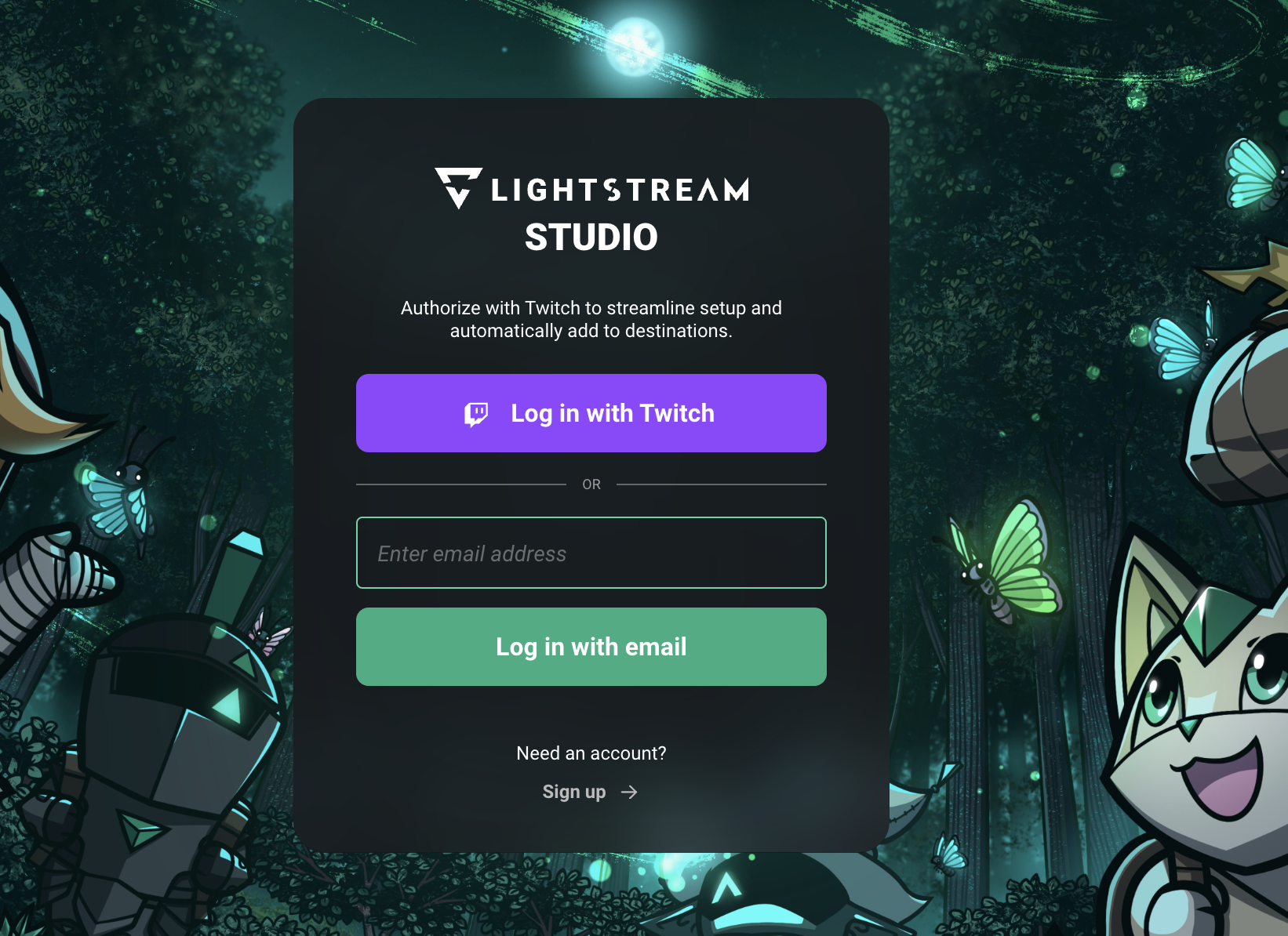 How do I access my Lightstream account? – Lightstream