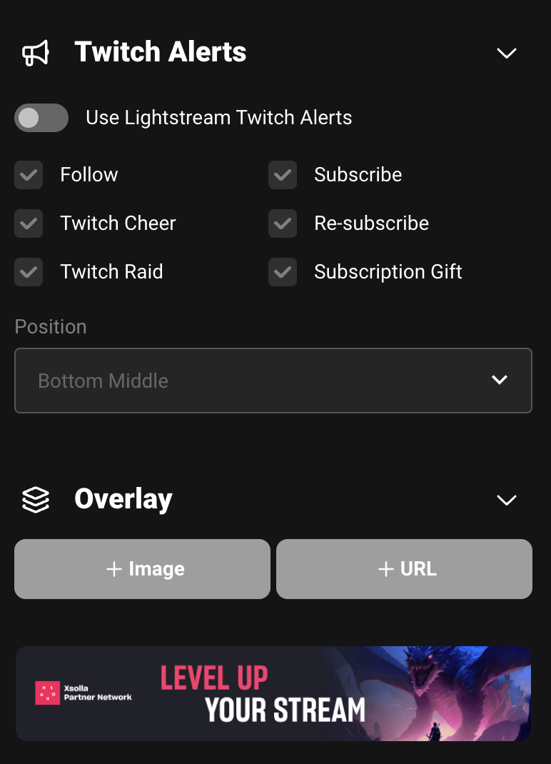 How do I access the free Lightstream overlays? – Lightstream